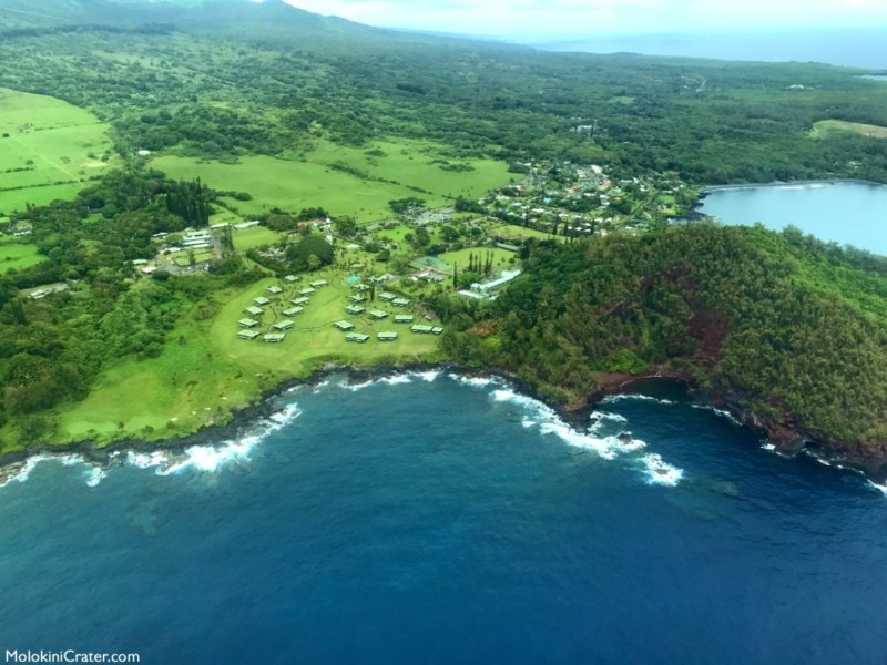 Best Aerial Ocean Views over Maui Hawaii - Molokini Crater