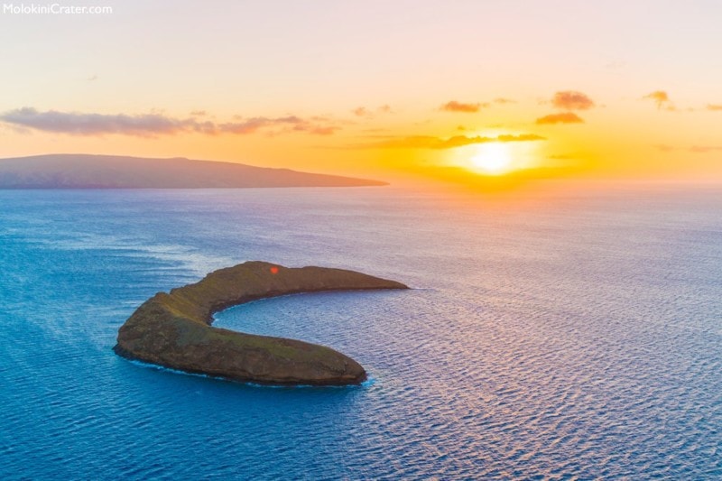 Spectacular New Molokini Photos! Aerial Photography above Maui, Hawaii